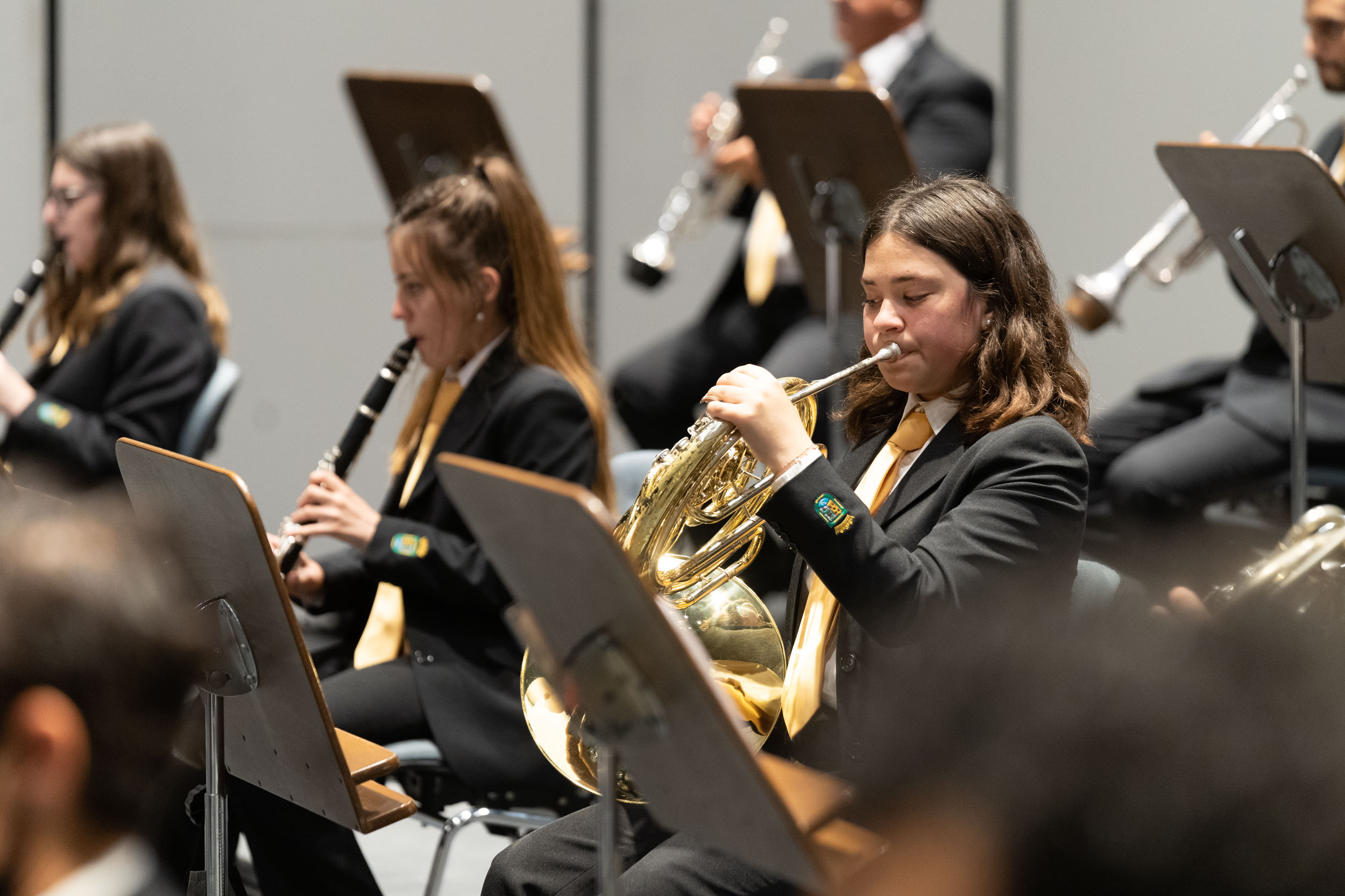 The Auditorio de Tenerife hosts the first concert of wind bands in the ...
