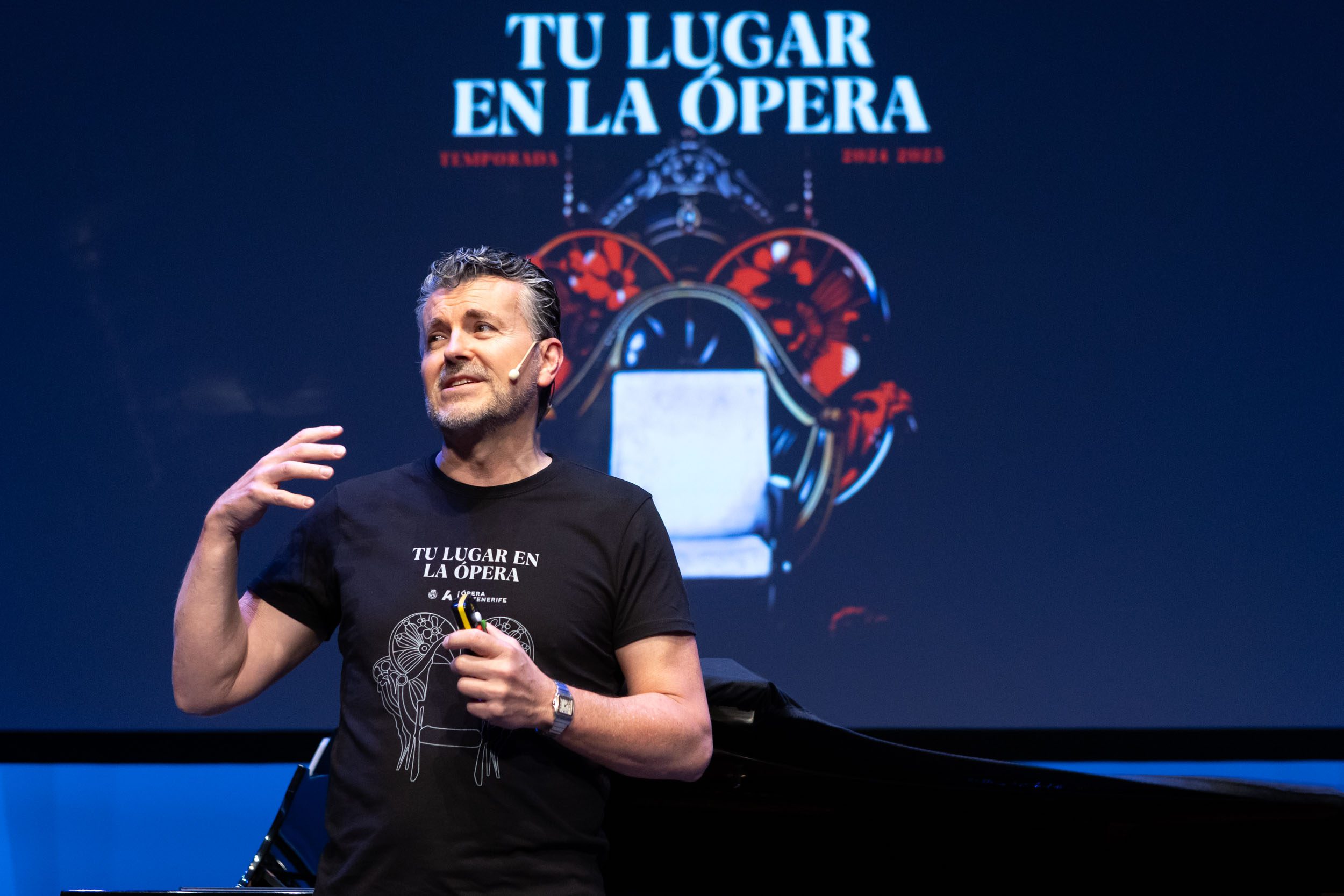 Ramón Gener returns to the Auditorio de Tenerife to talk about Ariadne ...